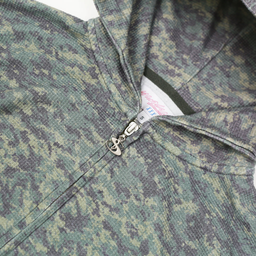 Camo Zero Hood (Washed Green) – YARDSALE
