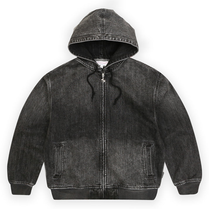 Denim Hood (Black) – YARDSALE